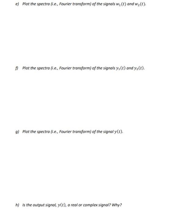 Solved Consider the signal chain shown below where the input | Chegg.com