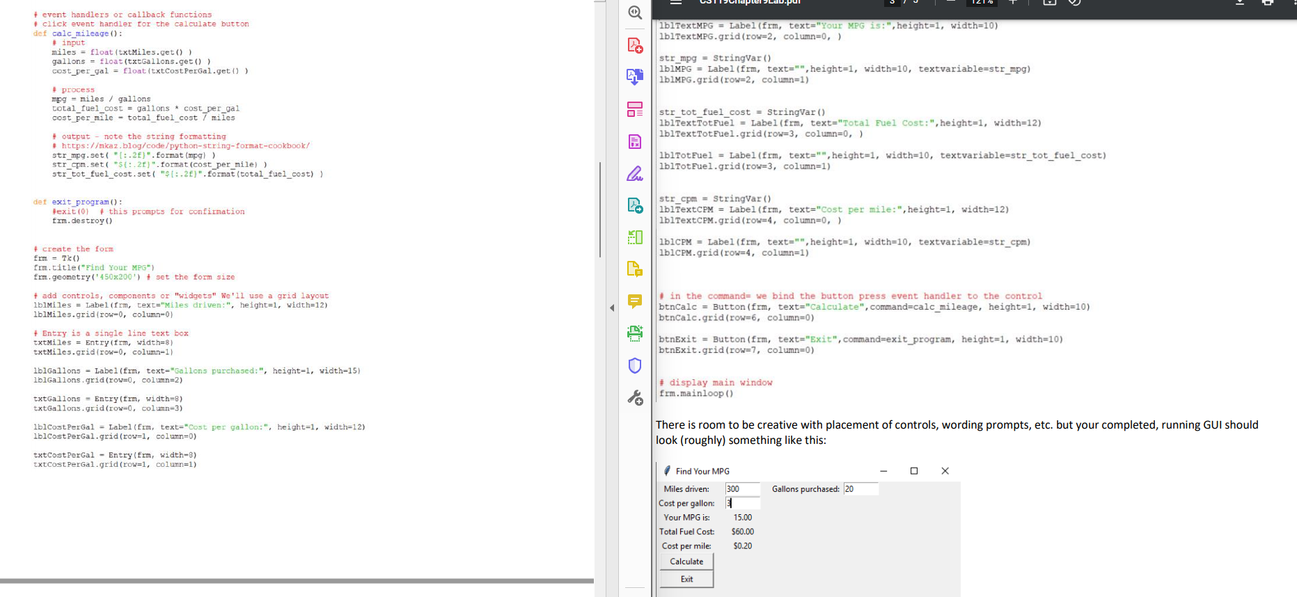 Solved That Python console application you did earlier in | Chegg.com