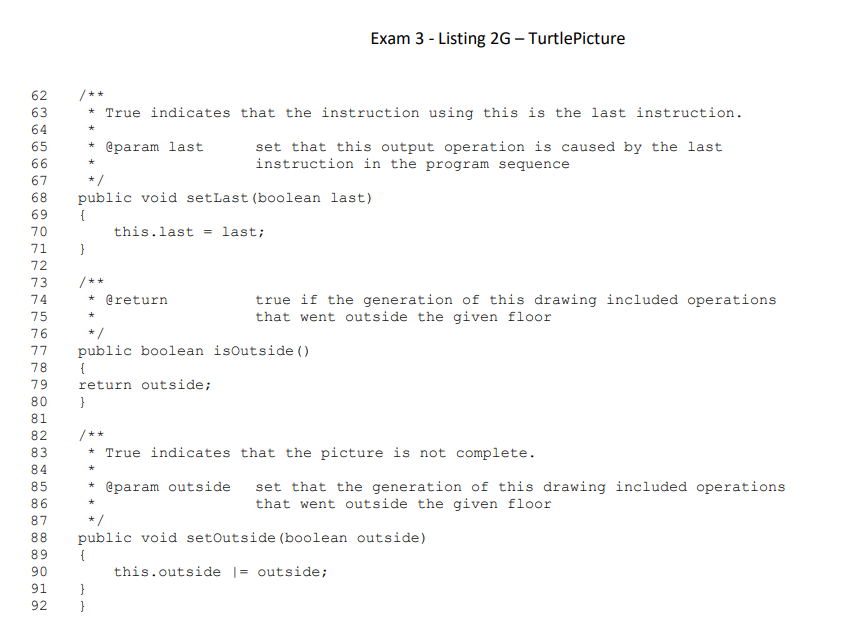 If the method rotate (of the class Directions, at | Chegg.com