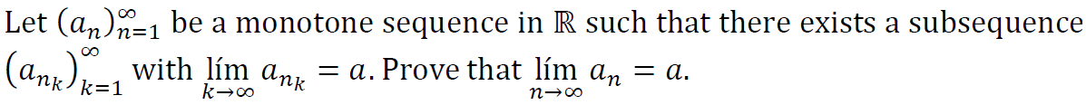 Solved THIS IS REAL ANALYSIS. ADVANCED MATH.PLEASE, GIVE A | Chegg.com