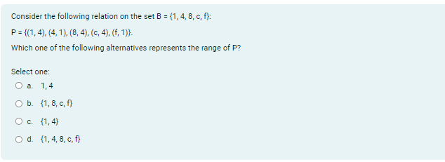 Solved Consider the following relation on the set | Chegg.com