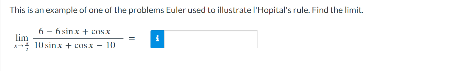Solved This is an example of one of the problems Euler used | Chegg.com