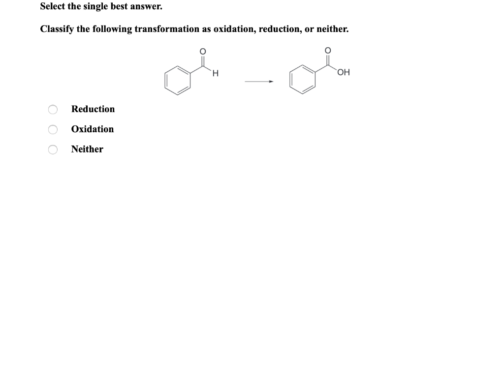 Solved Select the single best answer. Classify the following | Chegg.com