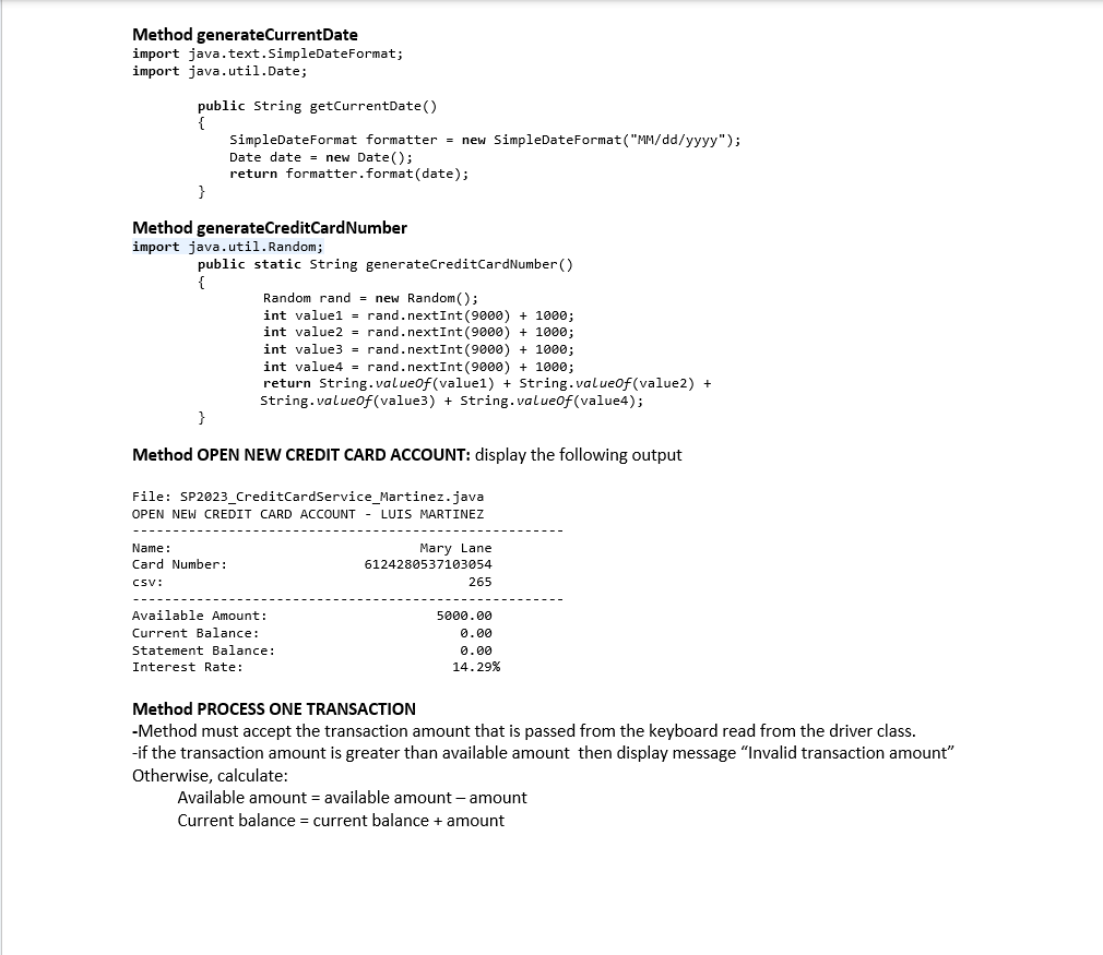 Solved LAB5 PART2 REQUIREMENT IF YOU DO NOT HAVE THE UML and | Chegg.com