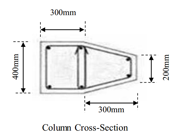 For the column cross section shown in below construct | Chegg.com