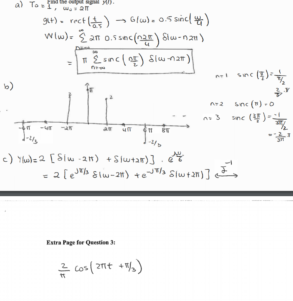 Solved 3. [35] A periodic rectangular wave is shown in the | Chegg.com