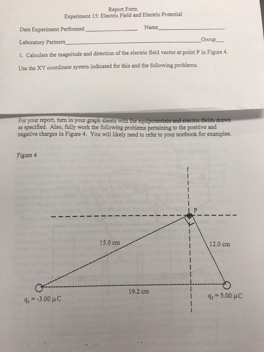 Solved Calculate the magnitude and direction of the electric | Chegg.com