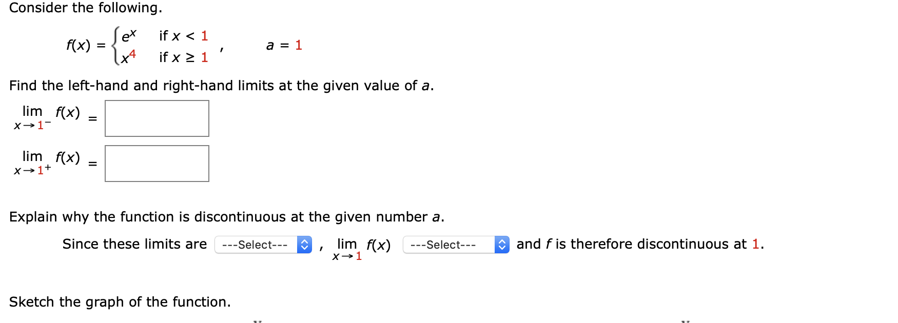 Solved Consider the following. ex if x