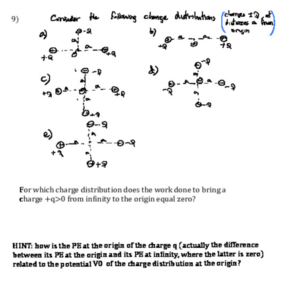 Solved 9) Consider the following change distributions | Chegg.com