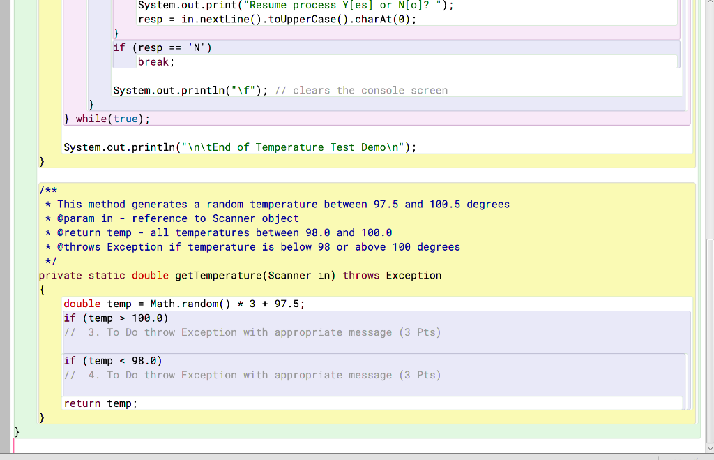 Solved Need Help with this Java. I need the "to do questions | Chegg.com