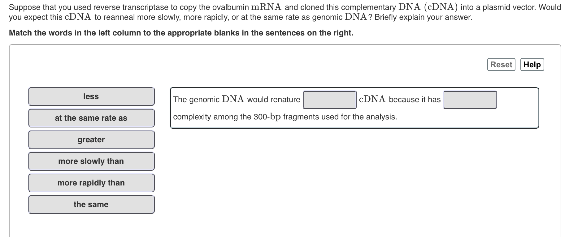 Solved Suppose that you used reverse transcriptase to copy | Chegg.com