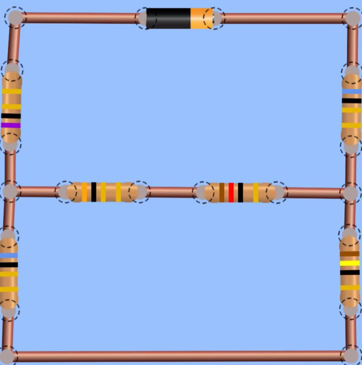 Solved This is a circuit that contains resistors with 12V | Chegg.com