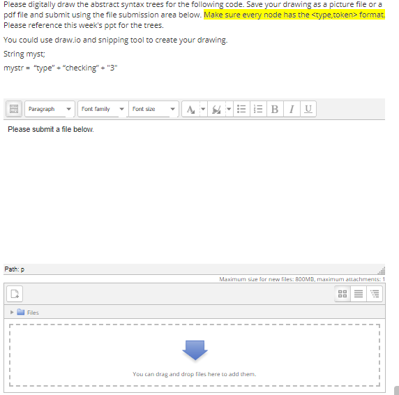 Solved Please digitally draw the abstract syntax trees for | Chegg.com