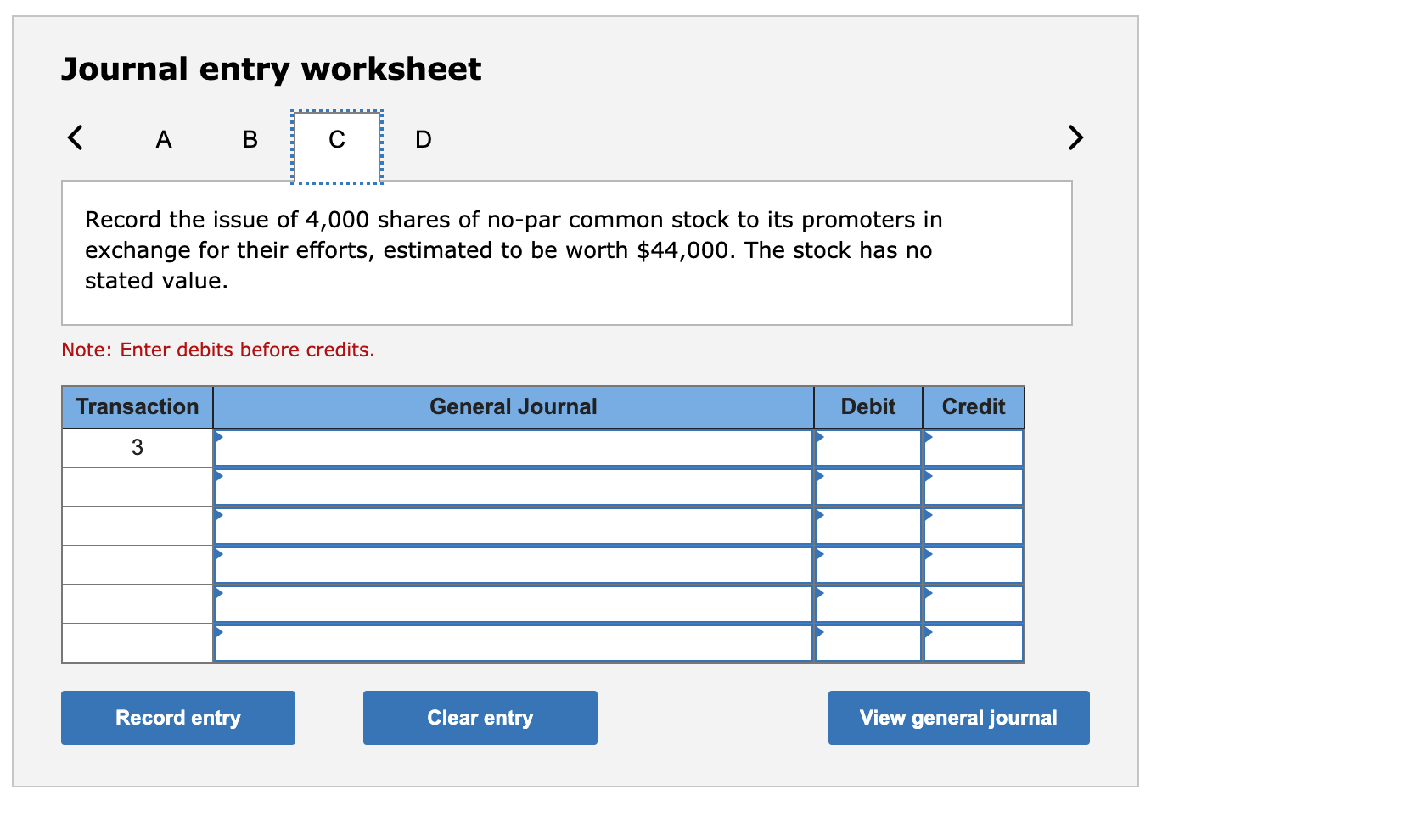 Solved Exercise 11-4 Recording stock issuances LO P1 Prepare | Chegg.com