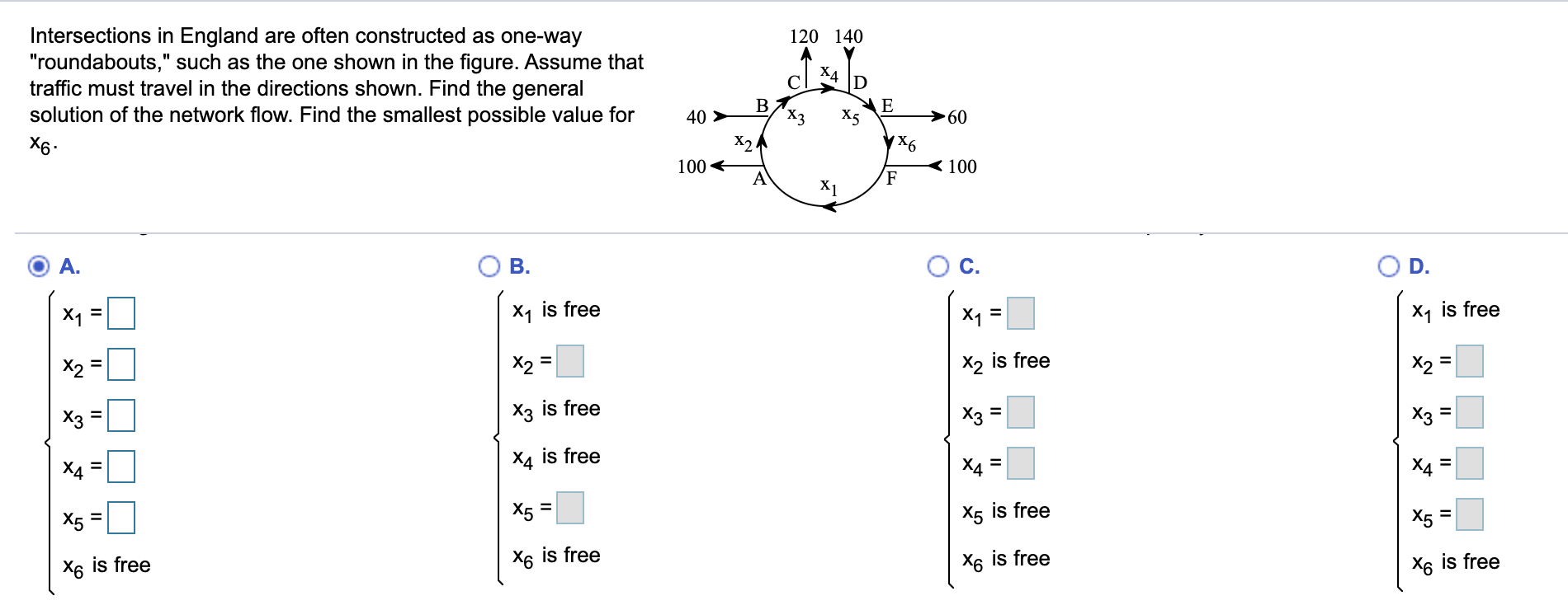 Solved 120 140 Intersections in England are often | Chegg.com