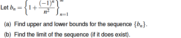 Solved For part A using definition of supremum and infimum | Chegg.com