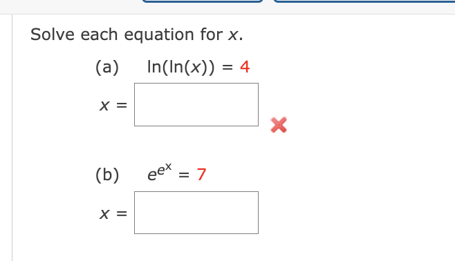 Solved Solve each equation for | Chegg.com