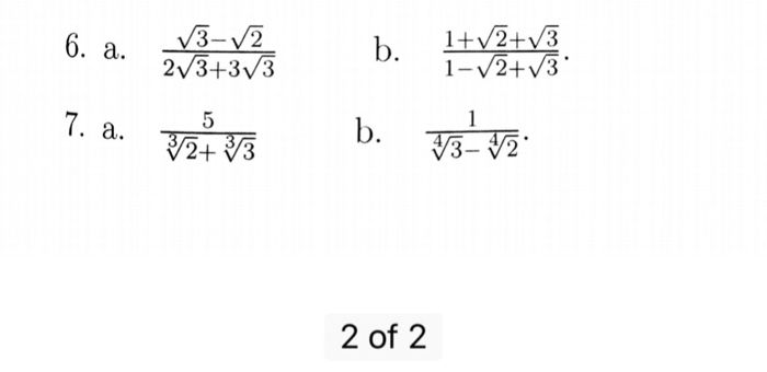 Solved Squareroot - 3 Squareroot 2/2 Squareroot 3 + 3 | Chegg.com