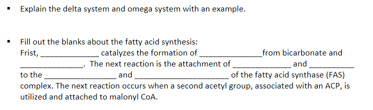 Solved Explain the delta system and omega system with an | Chegg.com