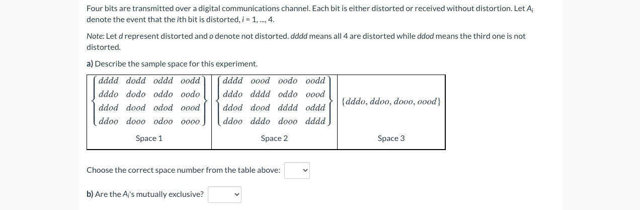 Solved Four bits are transmitted over a digital | Chegg.com