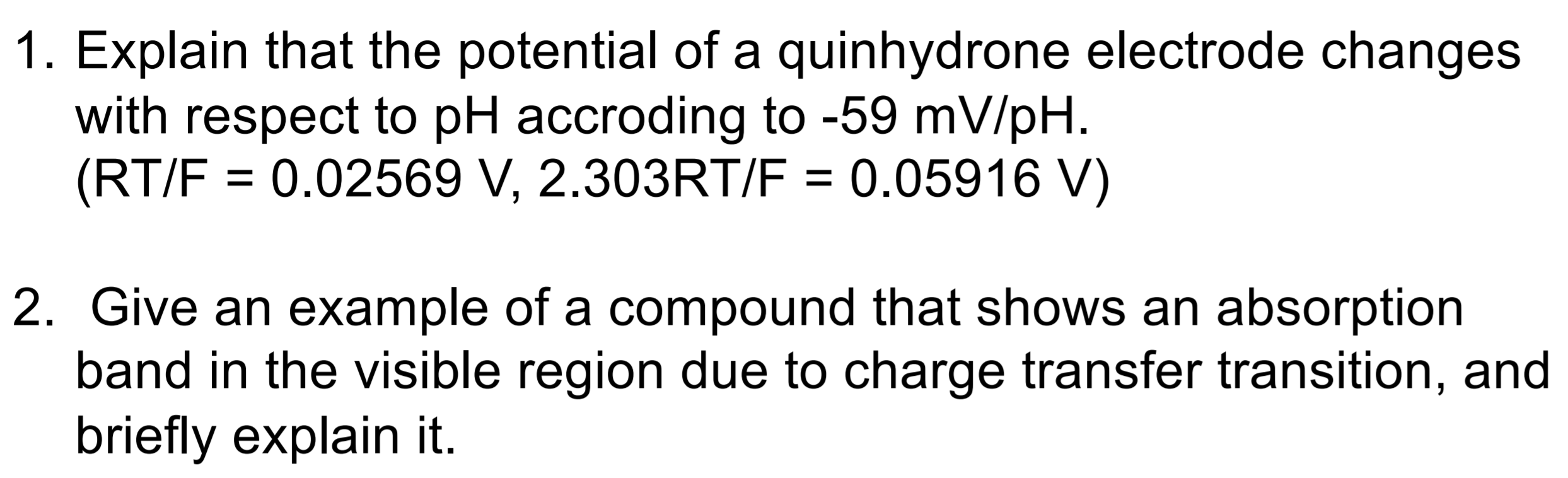Solved Answer first question based on: Q2H2 ⇄ Q + QH2 E = | Chegg.com