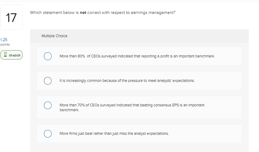 Solved Which statement below is not correct with respect to | Chegg.com
