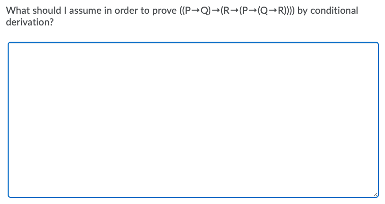 Solved To prove ( PR)-(L+Q)) by conditional derivation, I | Chegg.com
