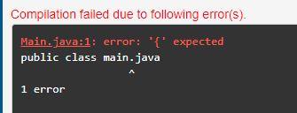 Solved Main.java 1 public class main.java 2 - { 3 public | Chegg.com