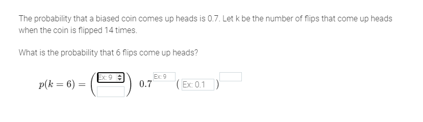 Solved The probability that a biased coin comes up heads is | Chegg.com