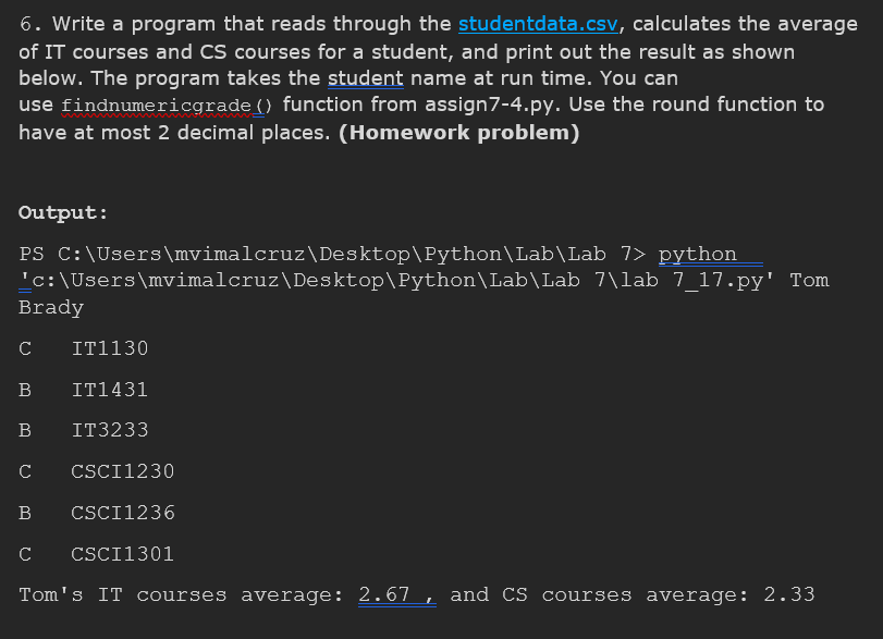 Solved 6 Write A Program That Reads Through The Chegg