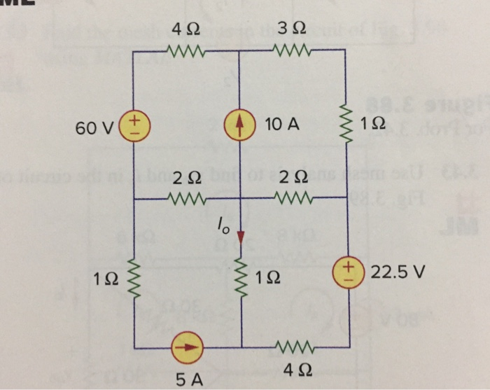 Solved Using mesh analysis to find ia, ib ,ic | Chegg.com