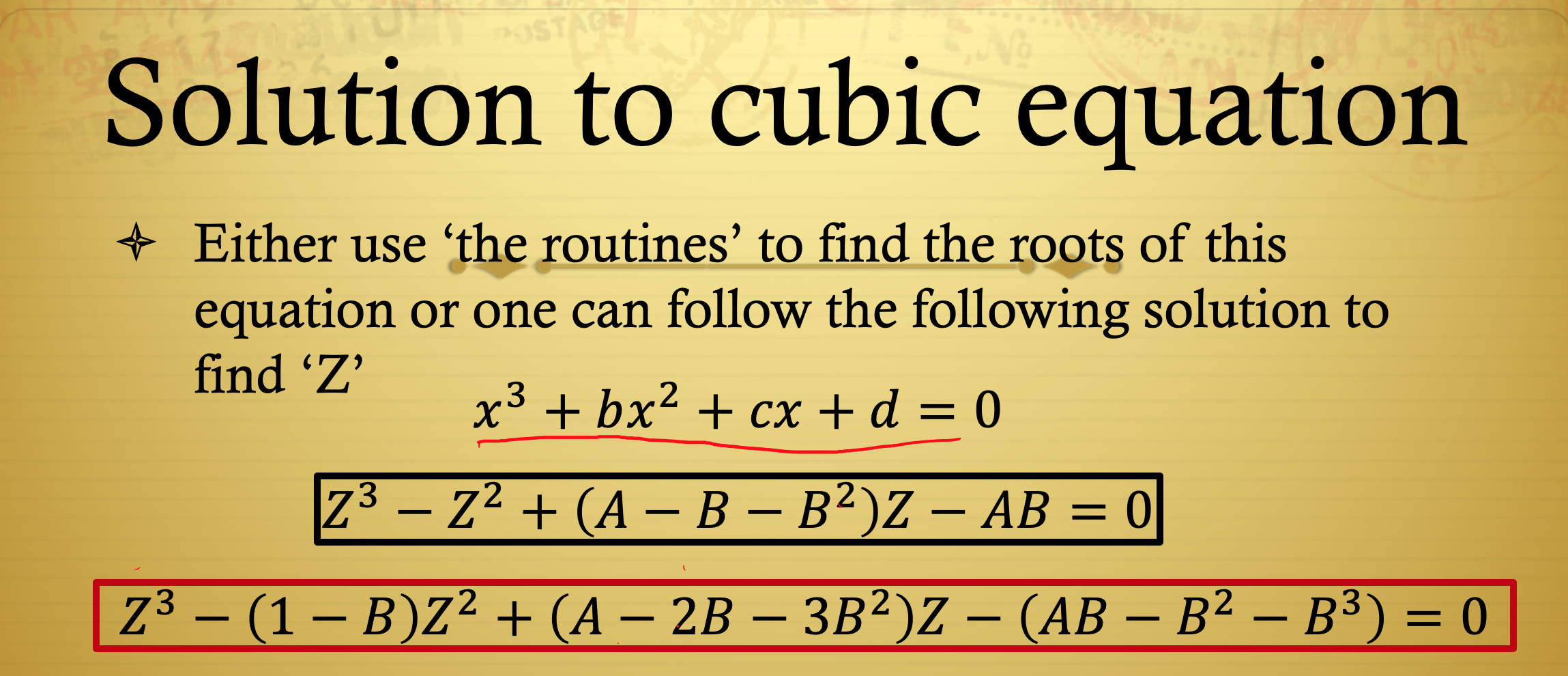 Soave-Redlich–Kwong equation of state and | Chegg.com