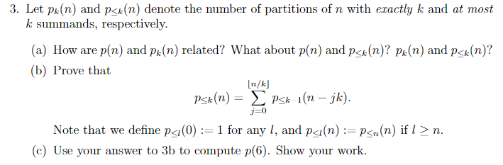 Solved 3. Let på(n) and p