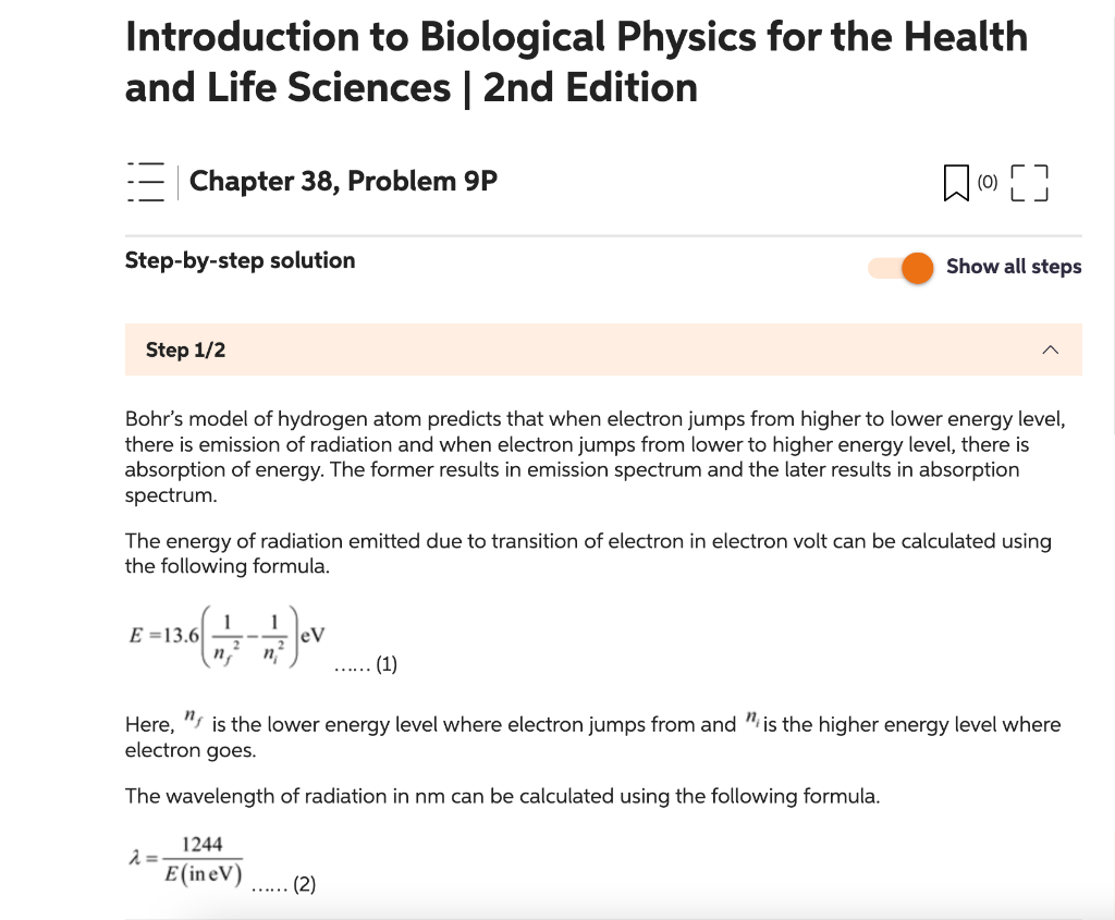 Solved Where does the 1244 come from in the numerator of | Chegg.com
