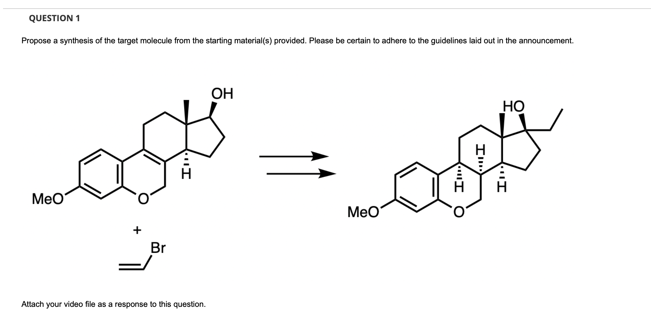 Propose a synthesis of the target molecule from the | Chegg.com