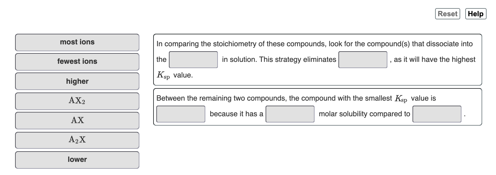 Solved Consider the compounds with the generic formulas | Chegg.com