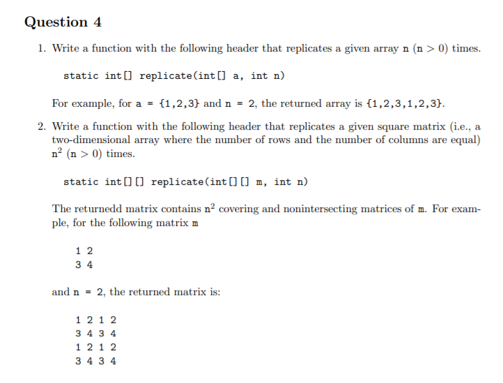 Solved Question 4 1. Write a function with the following | Chegg.com