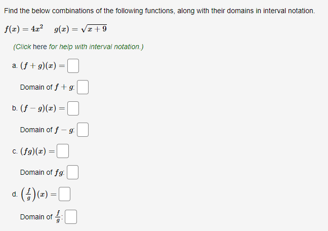 Solved Find the below combinations of the following | Chegg.com