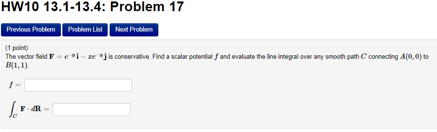 Solved HW10 13.1-13.4: Problem 16 Previous Problem Problem | Chegg.com