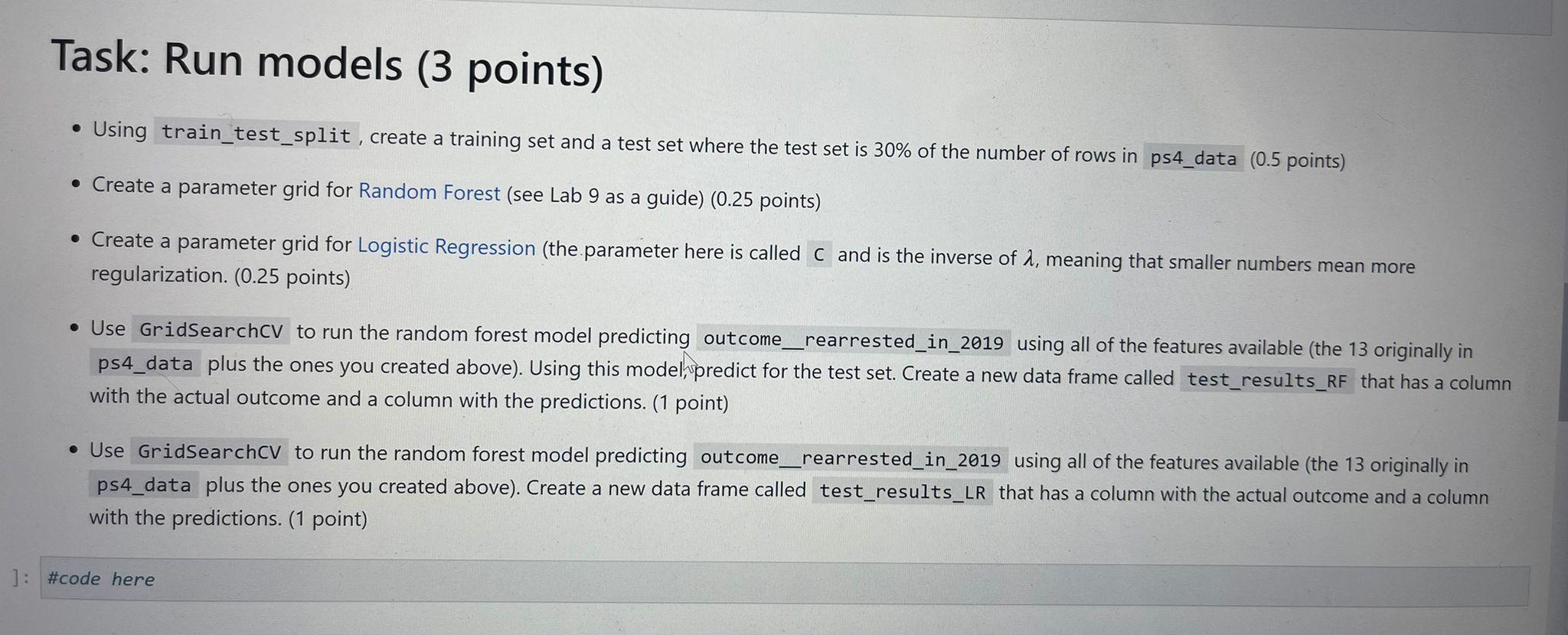 Solved PS4.pynb a + X X E ps4 arrests.csv G Markdown Final | Chegg.com