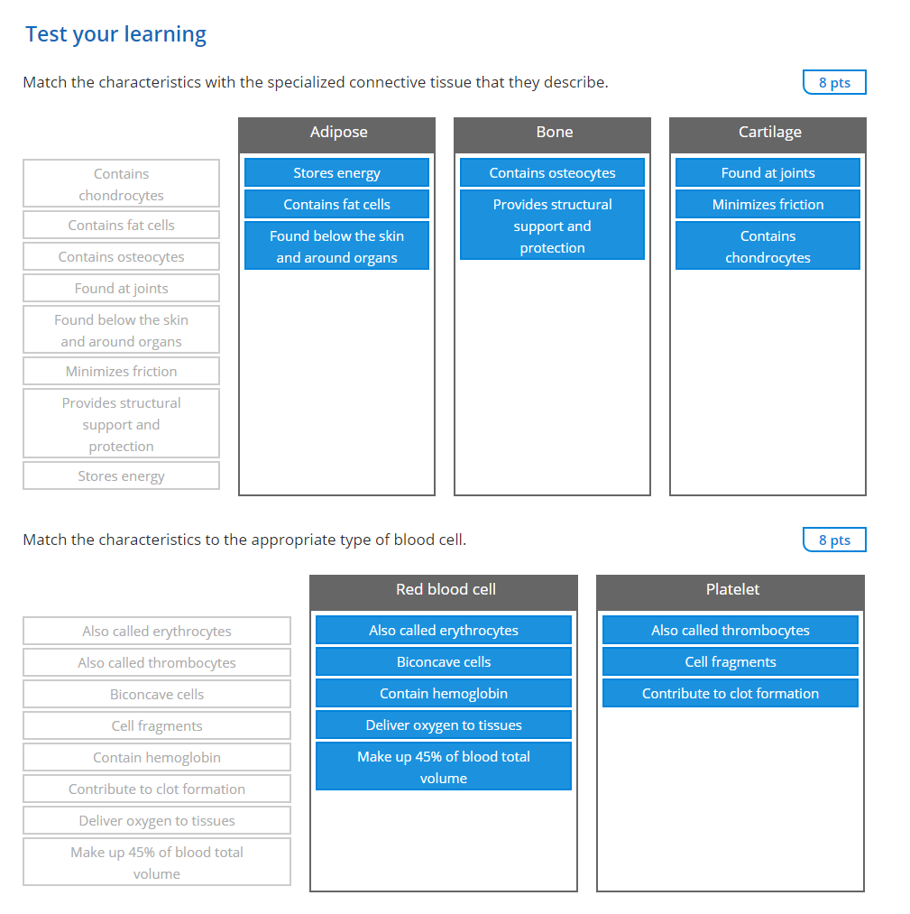 Specialized Connective Tissue