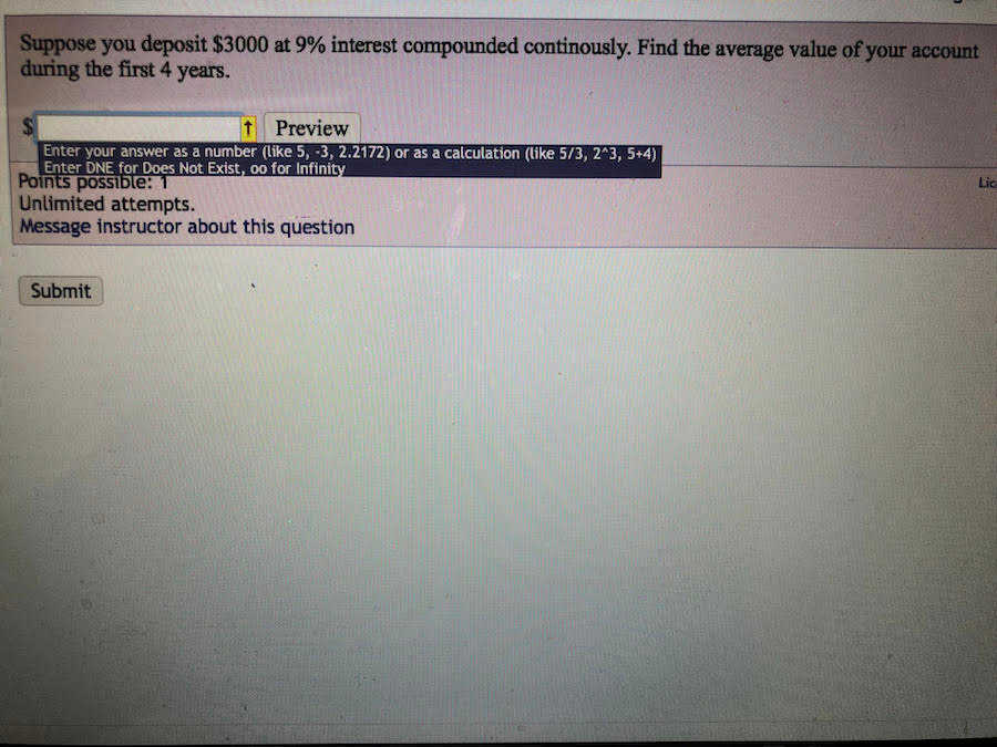 Solved Suppose you deposit $3000 at 9% interest compounded | Chegg.com