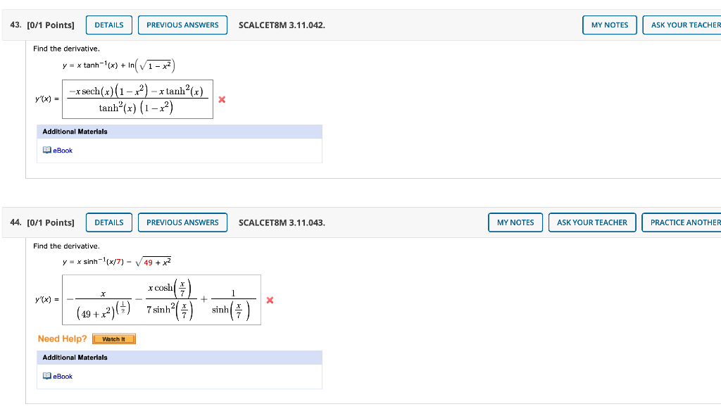 Solved 43 0 1 Points] Details Previous Answers Scalcetim