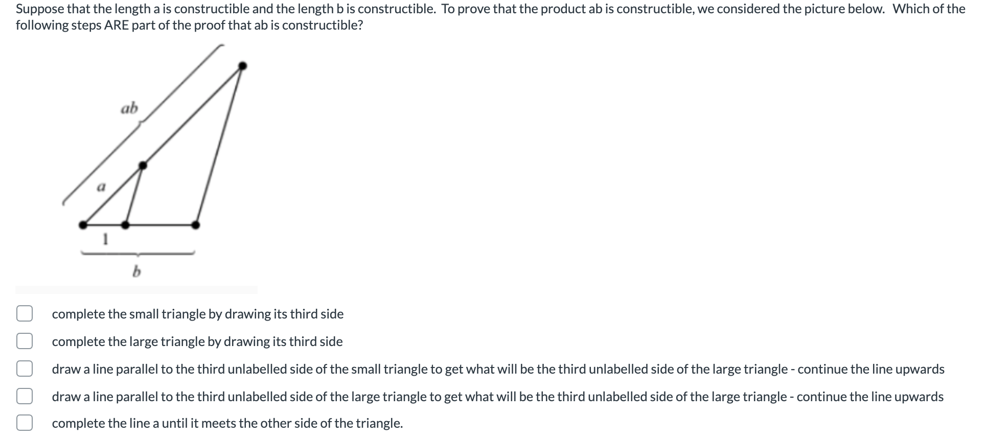 Solved Suppose that the length a is constructible and the | Chegg.com