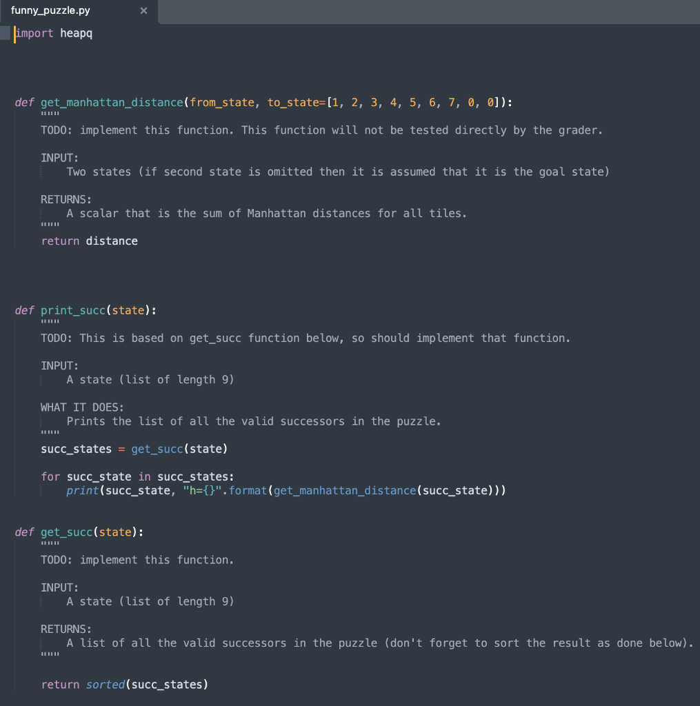Solved The 8-tile puzzle was invented and popularized by | Chegg.com