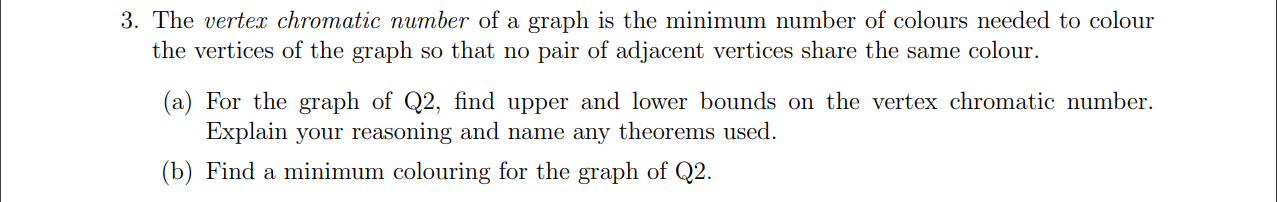 Solved 2. Consider the network below: (a) Write down the | Chegg.com