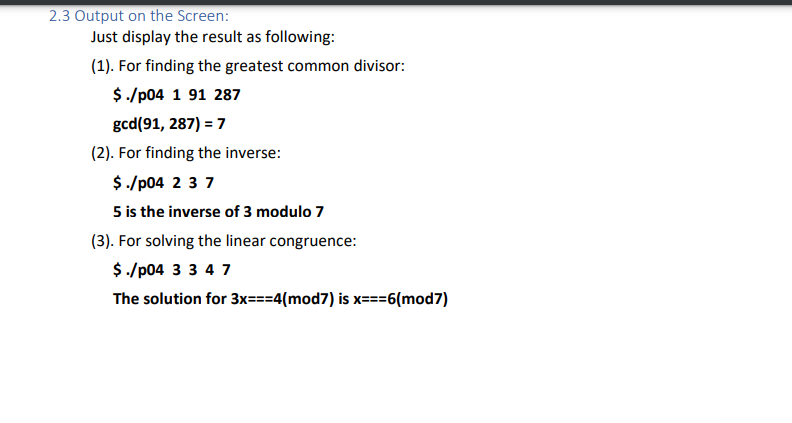 Solved In this project, you need to implement a toolkit to | Chegg.com