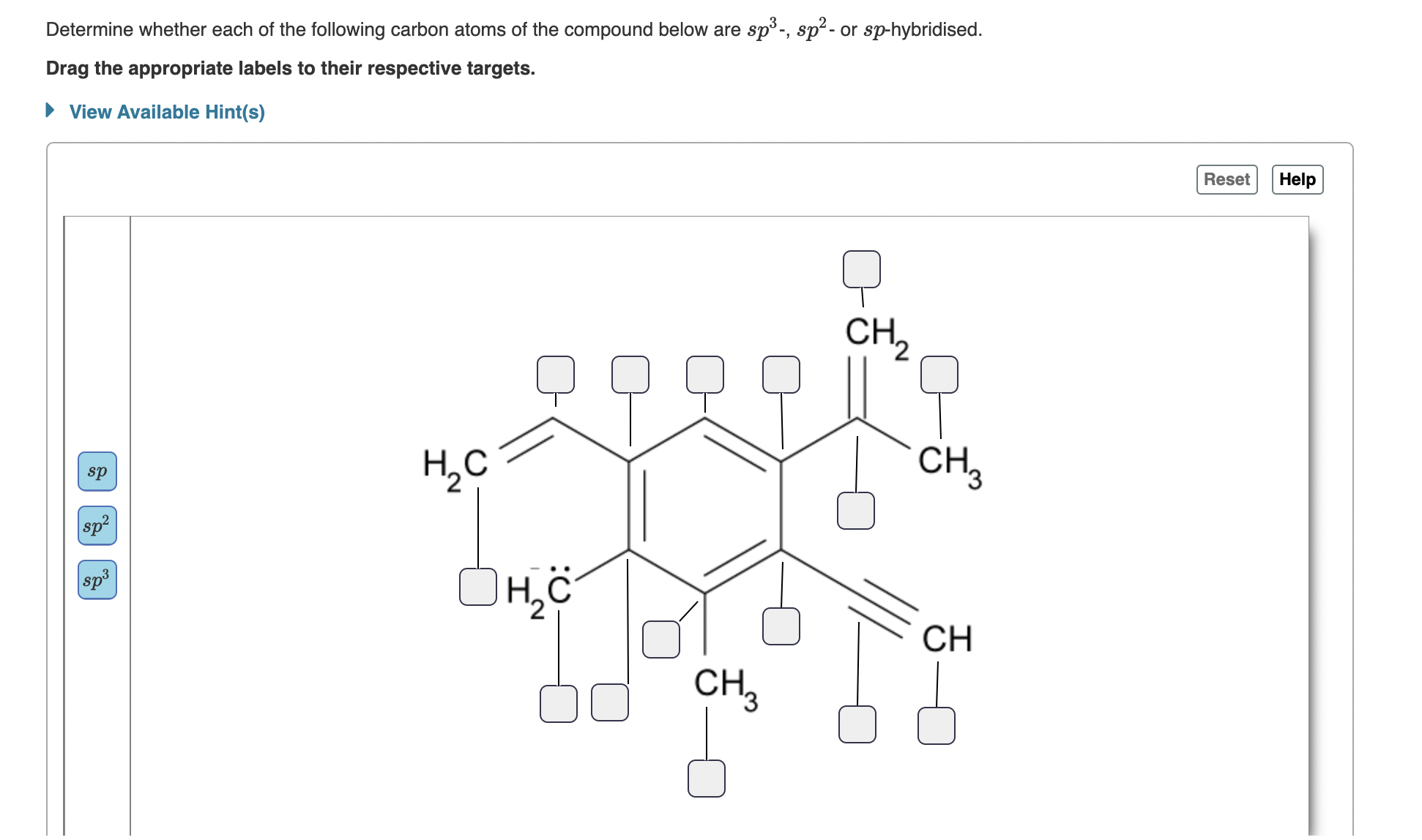 Solved Determine Whether Each Of The Following Carbon Atoms
