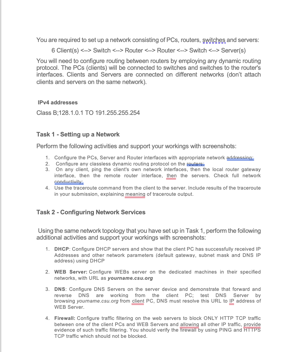 Solved You are required to set up a network consisting of | Chegg.com