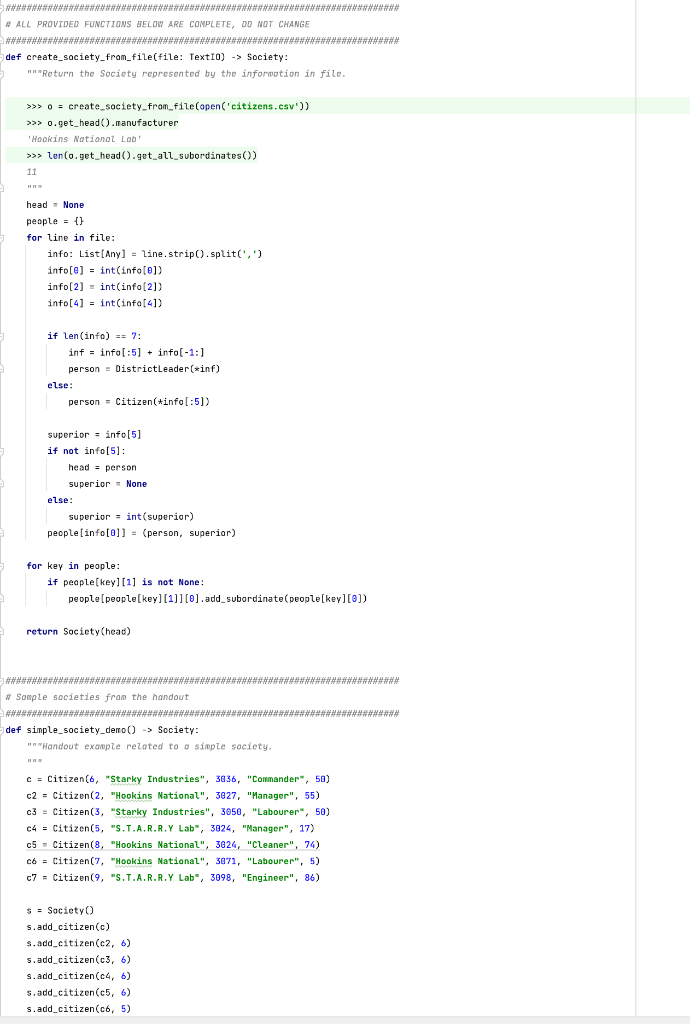 Solved def merge(lst1: list, ist2: list) -> list: "Return a | Chegg.com